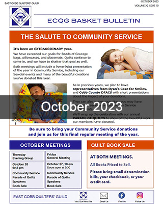 Newsletter - East Cobb Quilters' Guild