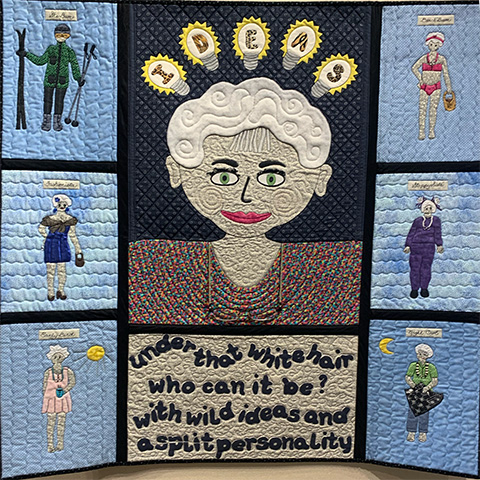 Quilts on Display 2024 Mable House - East Cobb Quilters' Guild
